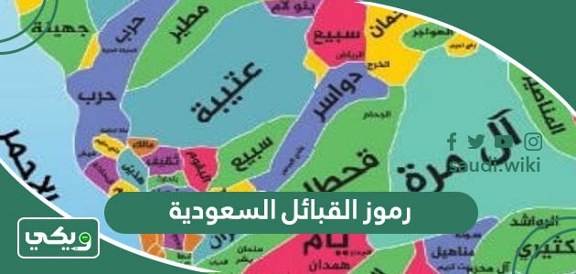 رموز القبائل السعودية كاملة بالأرقام ومعانيها ويكي السعودية